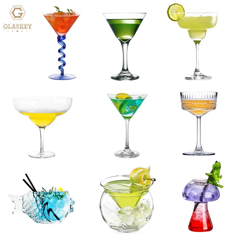 Bar Glasses Cocktail Unique Fancy Cocktail Martini Mojito Cup Japanese ...