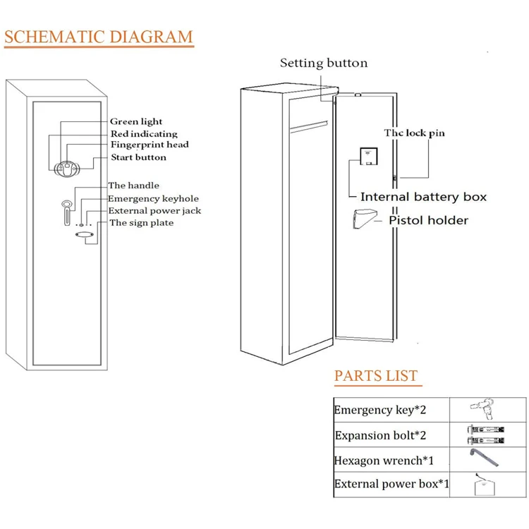 Yinlong Integrated Cabinet Safe Storage Cabinet Fireproof Anti-theft ...