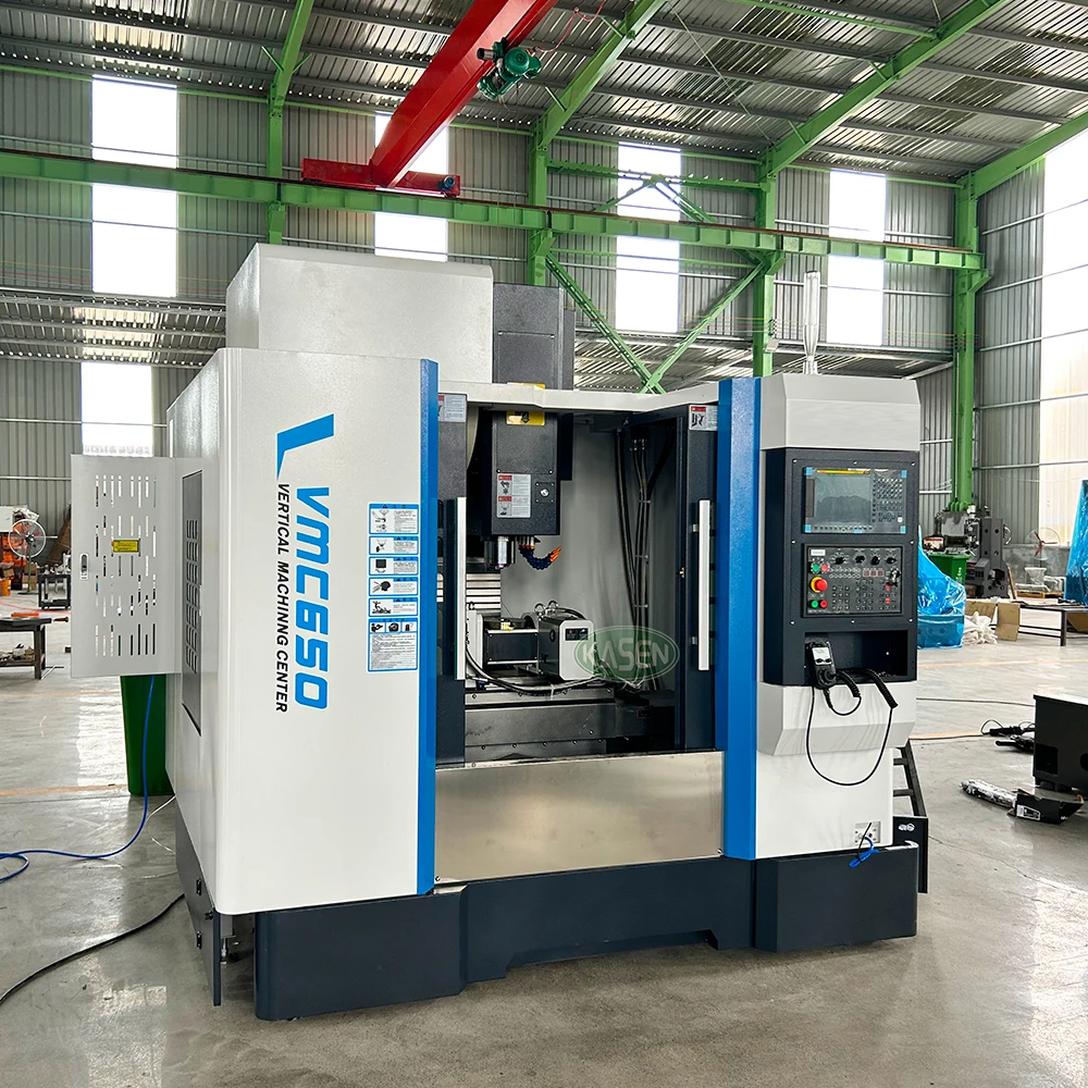 Vmc650 Vmc850 China Metal Cnc Milling Machine 4 Axis Center Vertical ...