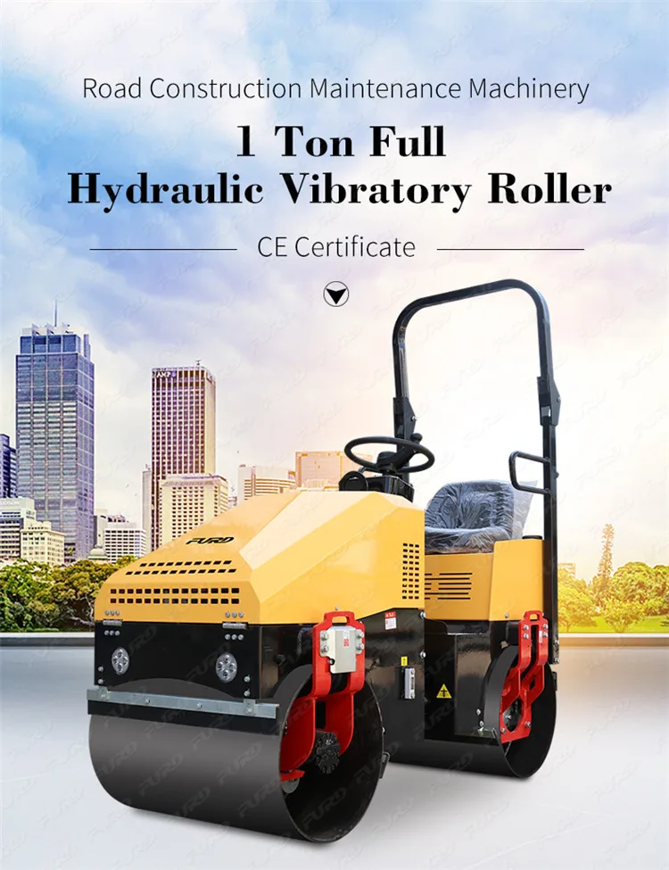 Tandem Vibratory Roller Vibratory Soil Compactor Roller Vibratory ...