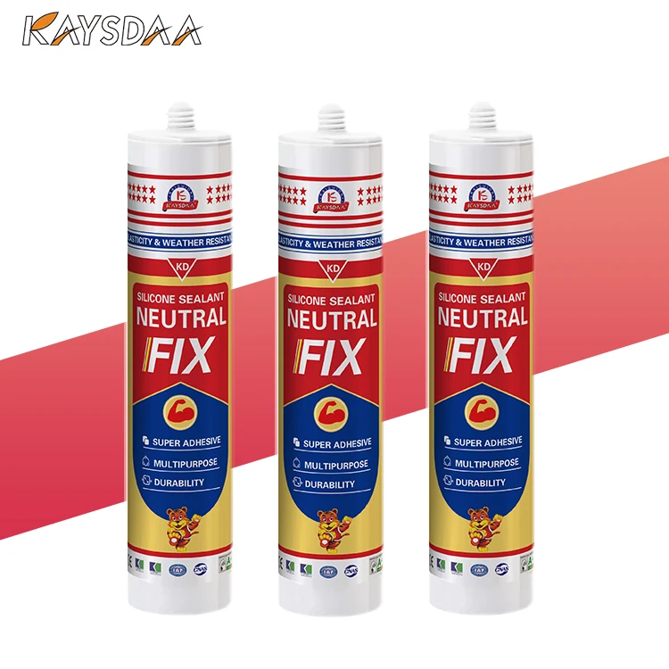 Structural Bonding Organic Silicone Adhesive Sealant Acid-free White Caulk Silicone Sealant ...