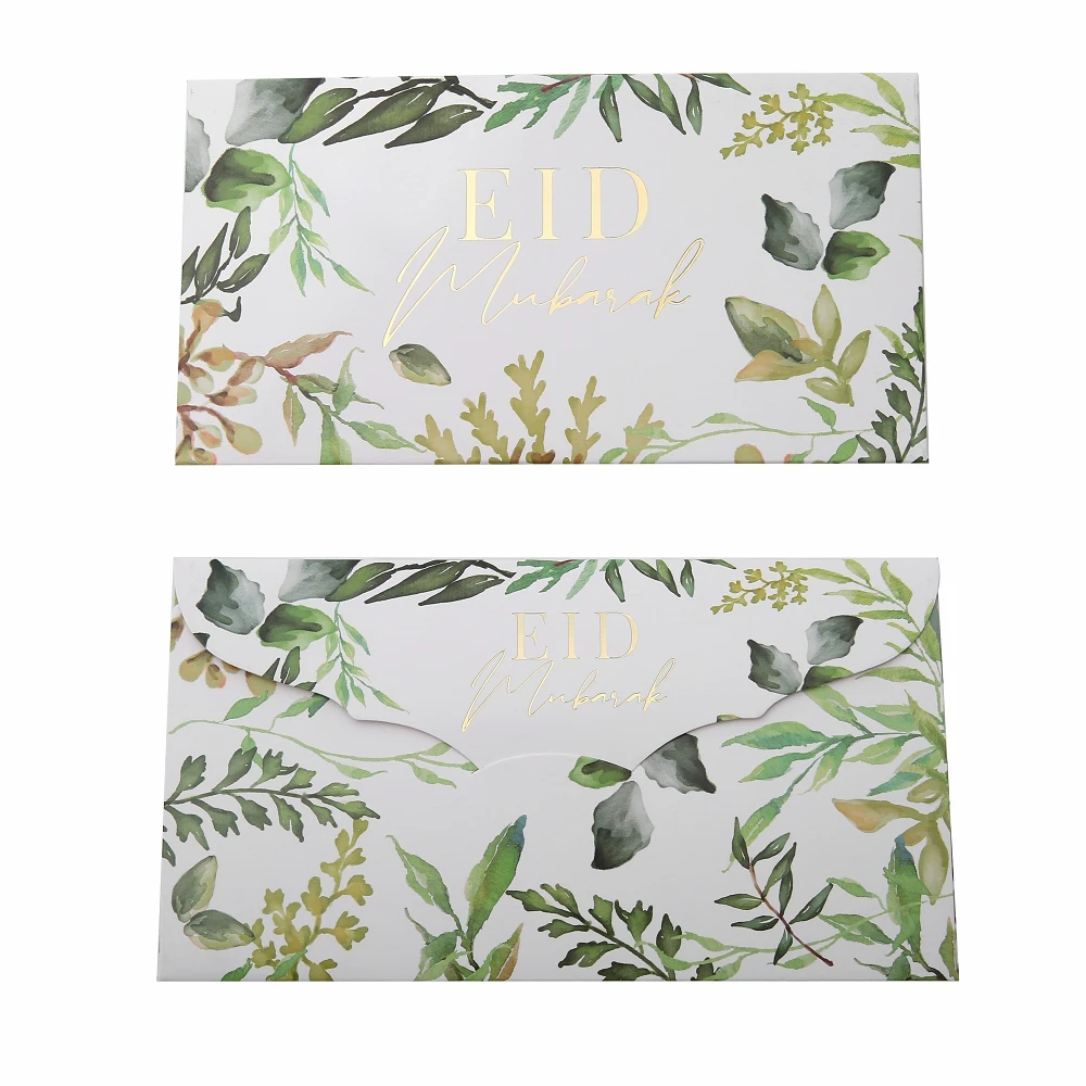 Islamic Mosque Paper Envelope Kids Eid Cash Wallets Muslim Eid Mubarak ...