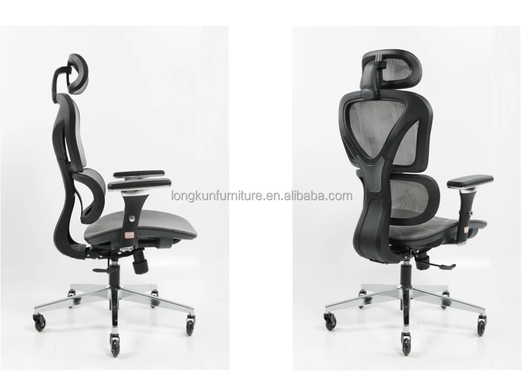 Modern High Back Swivel Revolving Office Guest Manager Mesh Chair ...
