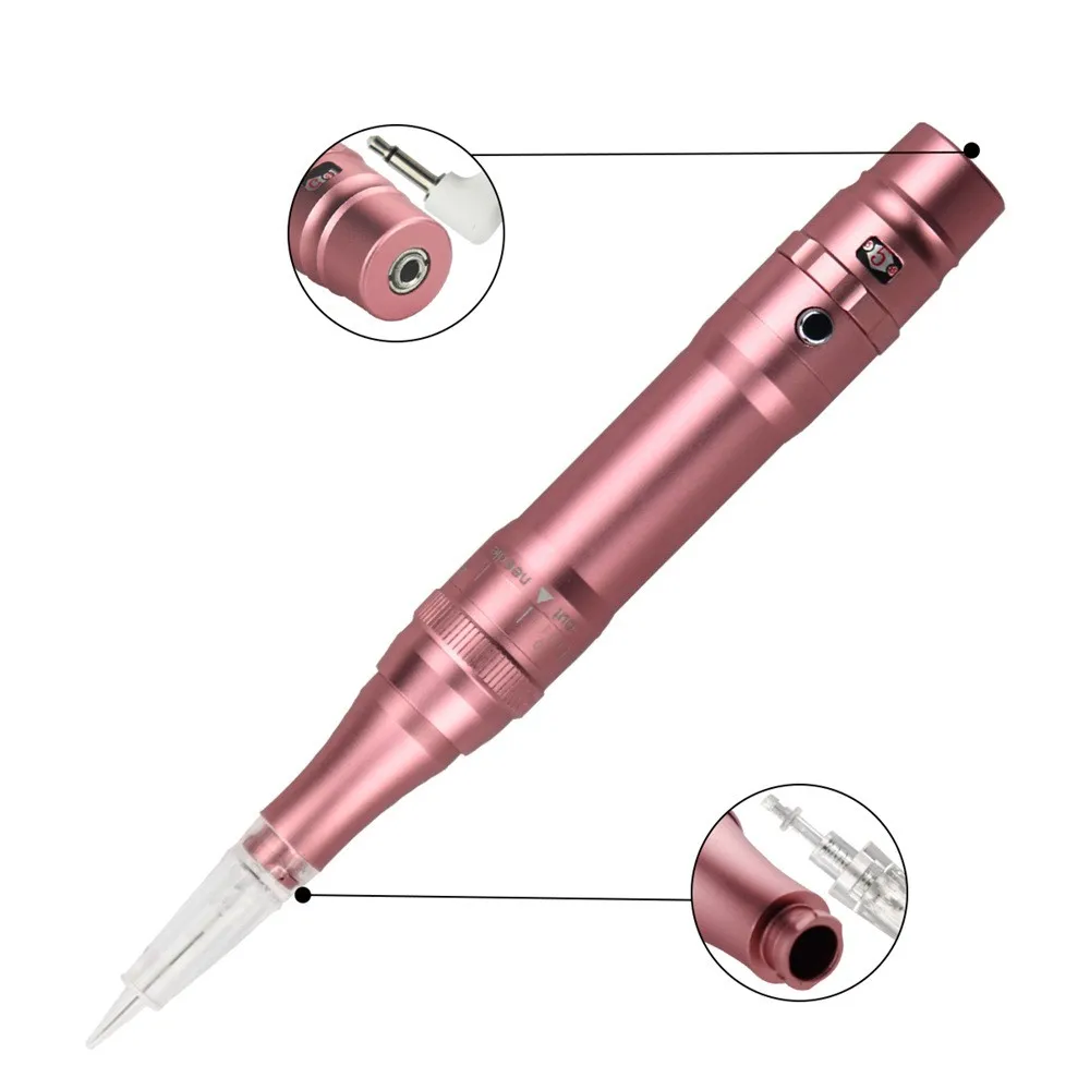 Wireless Cordless Digital Tattoo Rotary Machine for Microblading ...