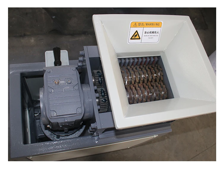 Rubber Plastic Metal Shredder Small Plastic Shredder Machine Double ...