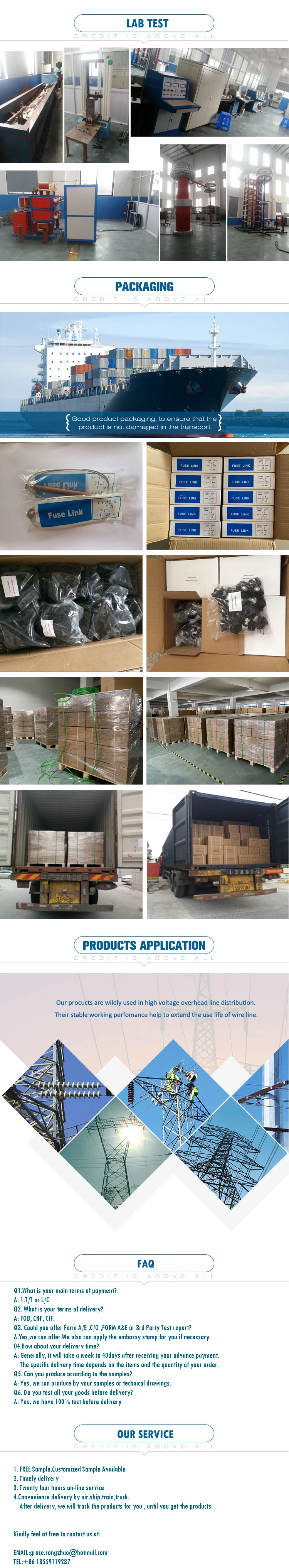 Alloyed K Type 11KV Fuse Link High Voltage - Safe & Reliable