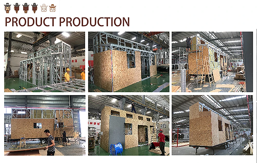 Modern Tiny Trailer House Prefabricated Home Portable Modular Houses ...