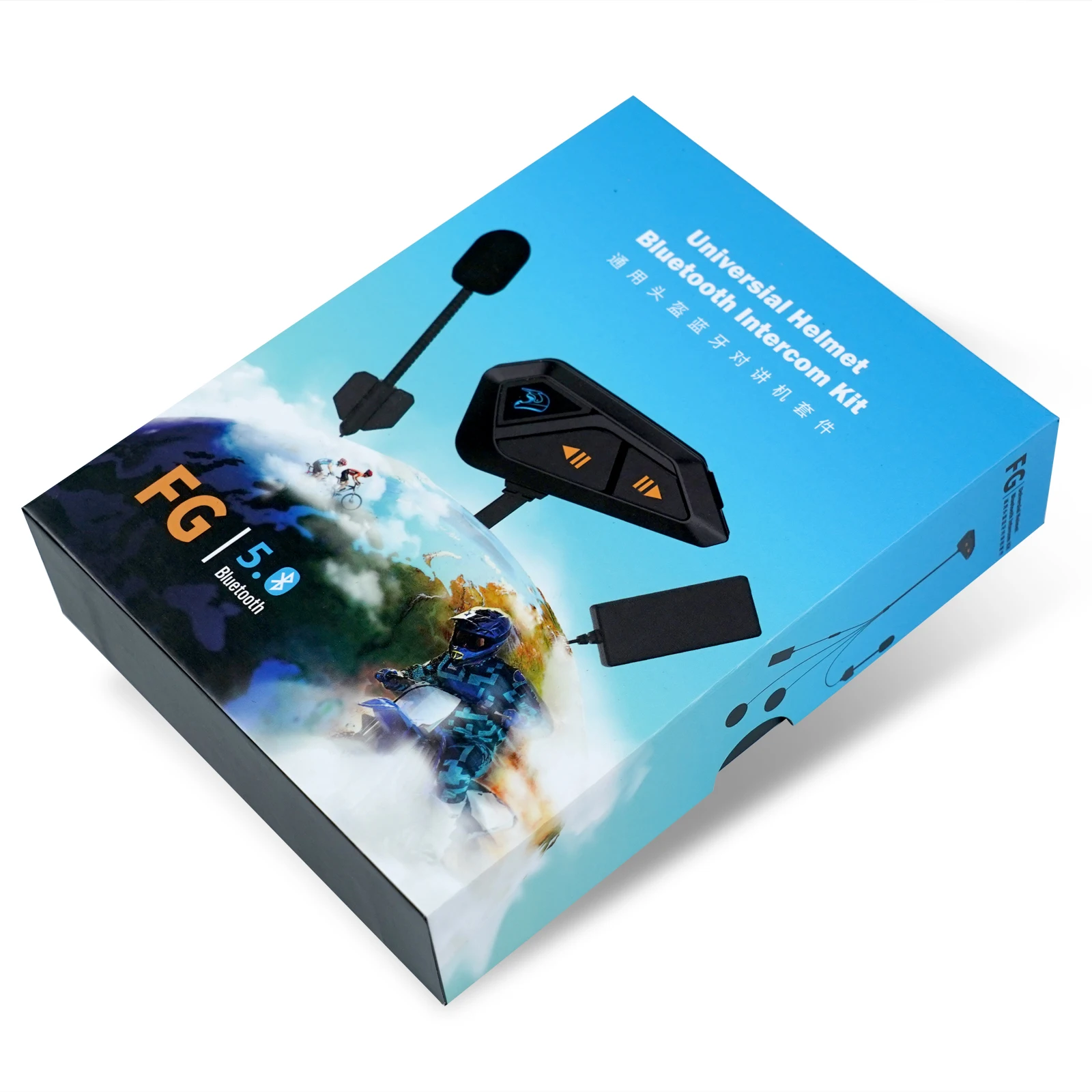 Freedconn Fg Full Duplex Intercom Helmet Bluetooth Intercomunicador ...