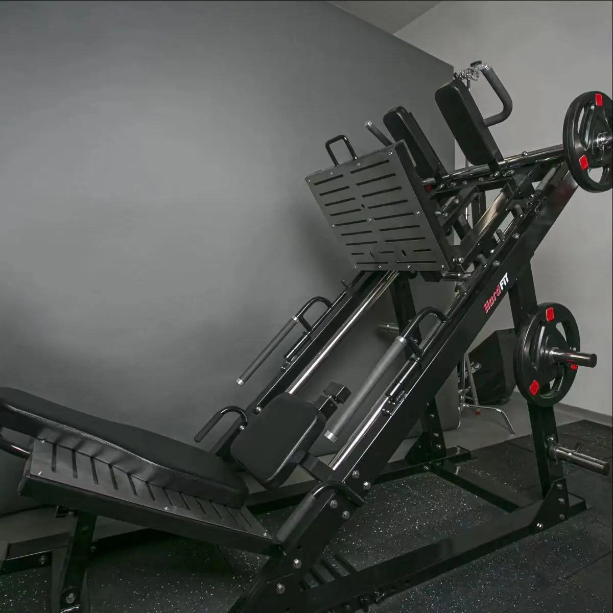 45 Degree Leg Press Hack Squat Machine - Strength Training