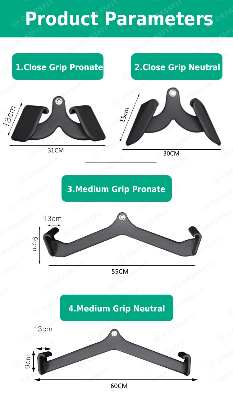 Multifunctional Lat Pull Down Bar Pulley Cable Machine Bar Gym ...