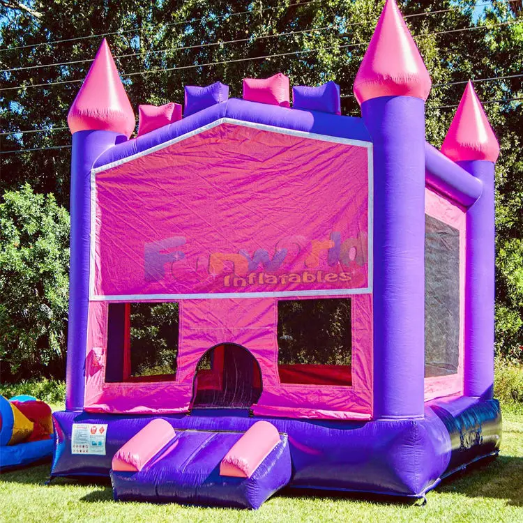 Outdoor kids PVC tarpaulin party jumpers bouncy castle commercial ...