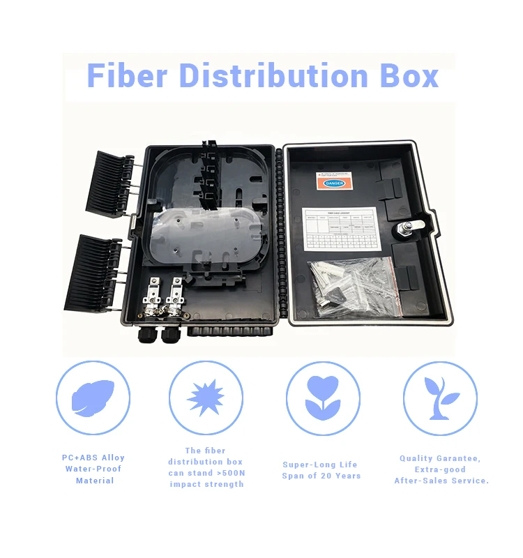 FTTH Terminal NAP Box with 1x48 Splitter 48 core Optical Distribution ...
