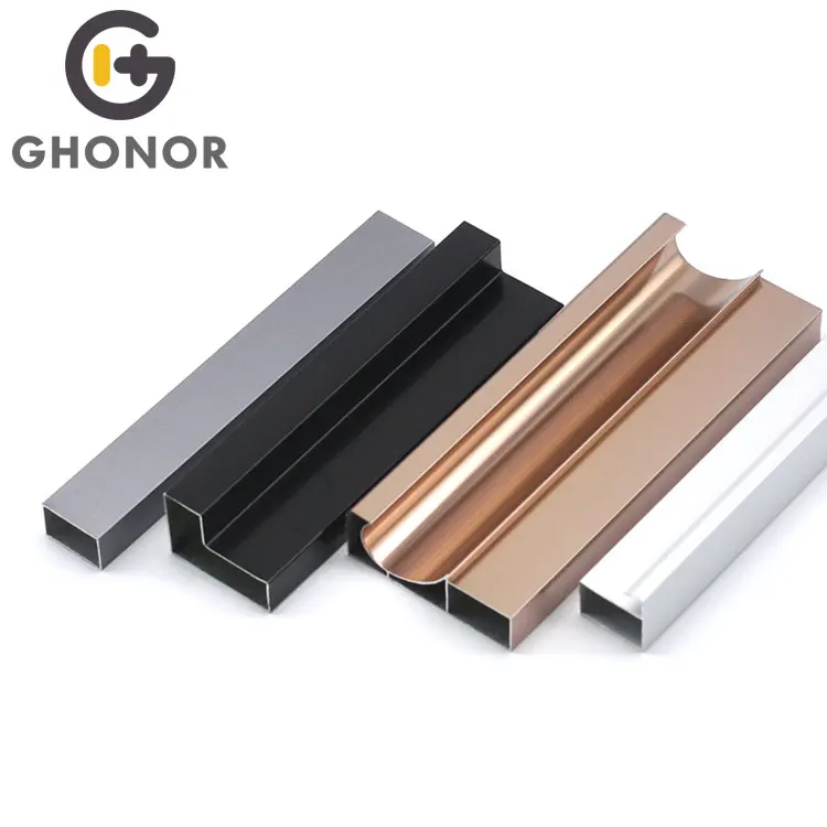 Aluminium C Channel Profiles for Kitchen Cabinet LED Lighting