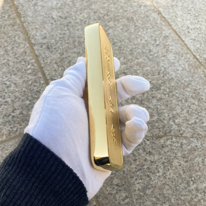 Custom 24k Pure Gold 1 Gram Gold 999 Bar Bullion 1 Ounce Fake / Real ...