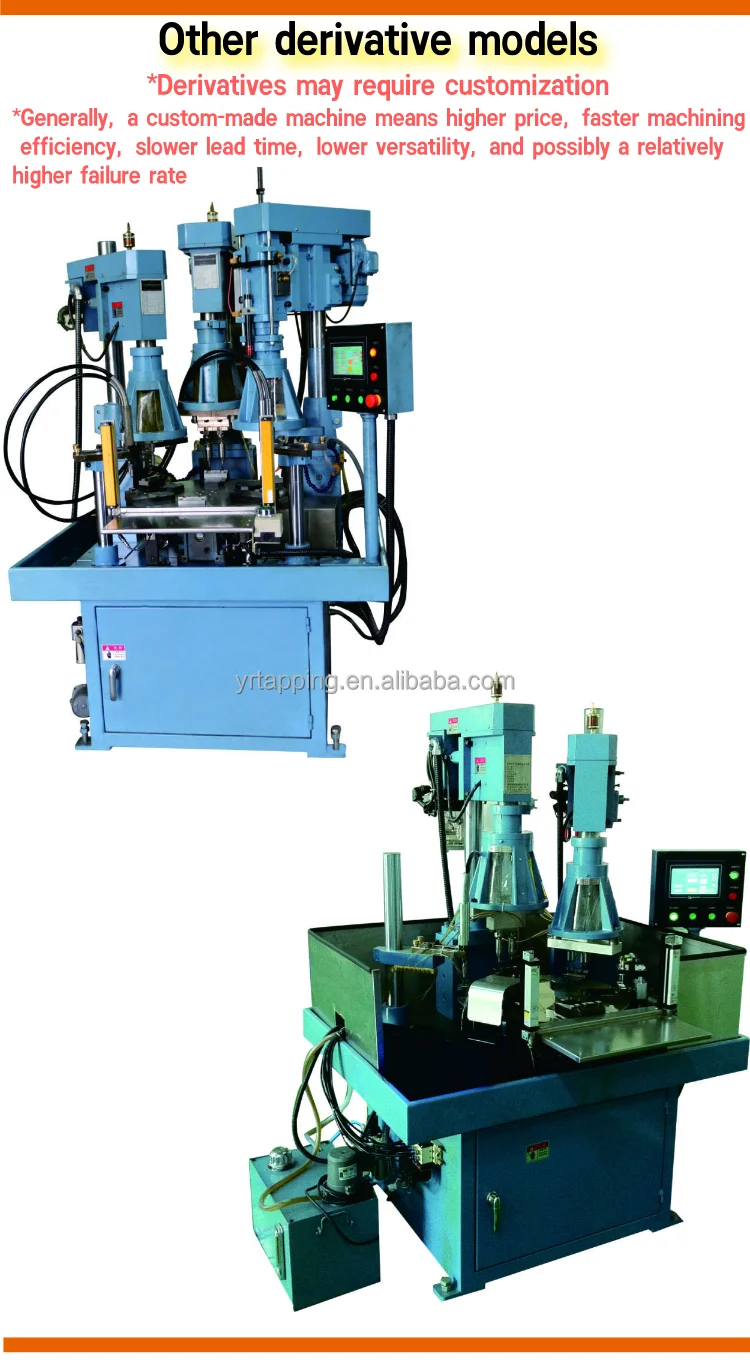 Semi Automatic Multi Holes Tapping Machine For Steel Iron Sheets 6516 ...