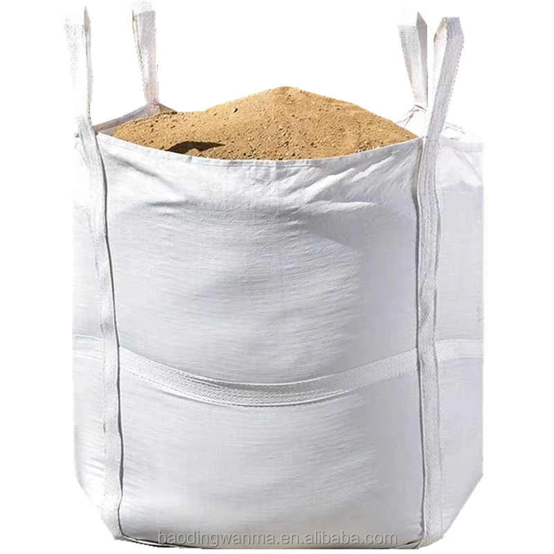Plastic Polypropylene 1.5 Ton pp Woven Big Bags 1000KG Super Sacks ...