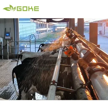 Sprinkler Systems For Cooling Dairy Cows At A Feed Line Ai Sprinkler ...