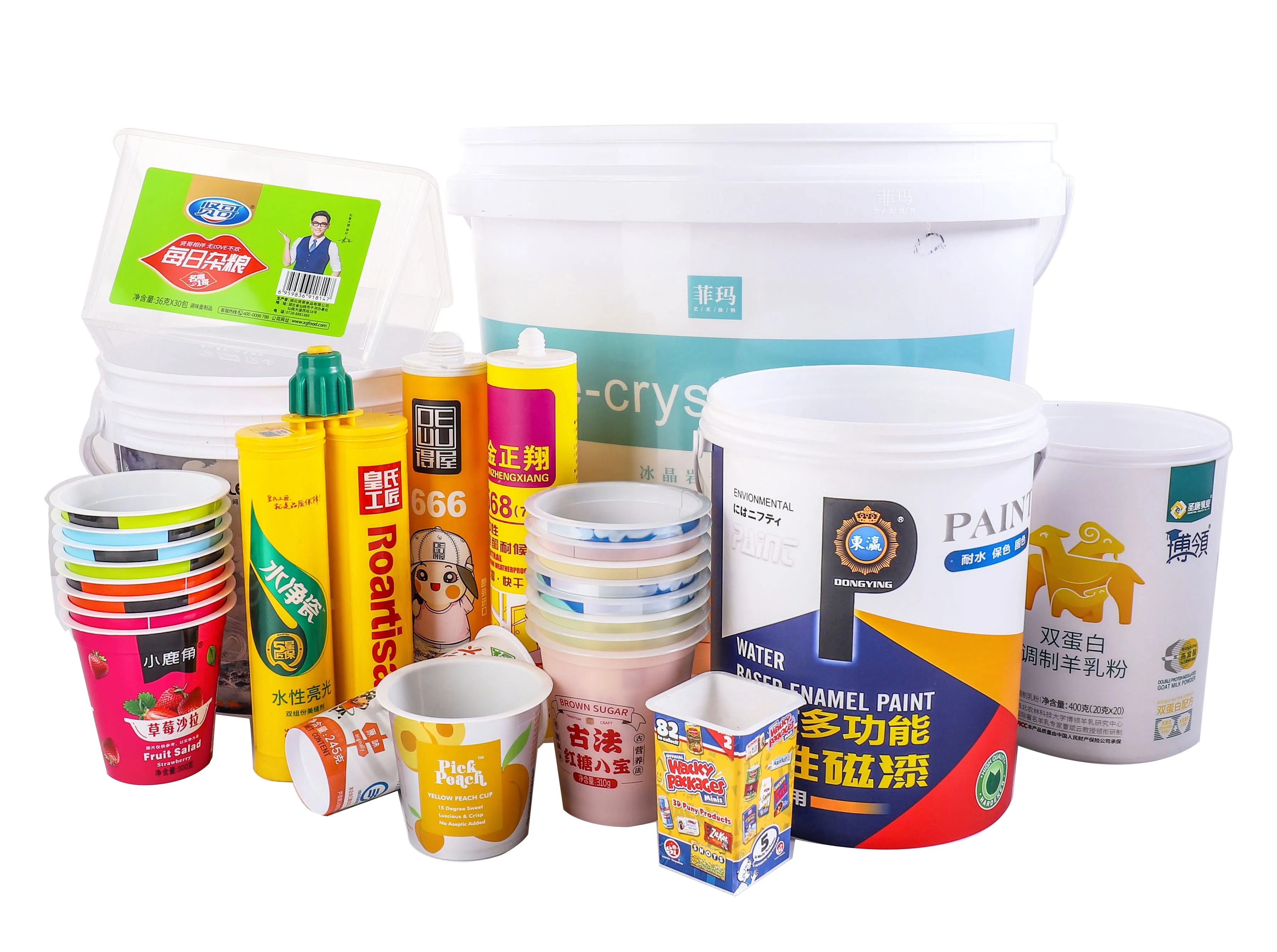 IML Label for Injection Molded Plastic Containers for Paint Drums Oil ...