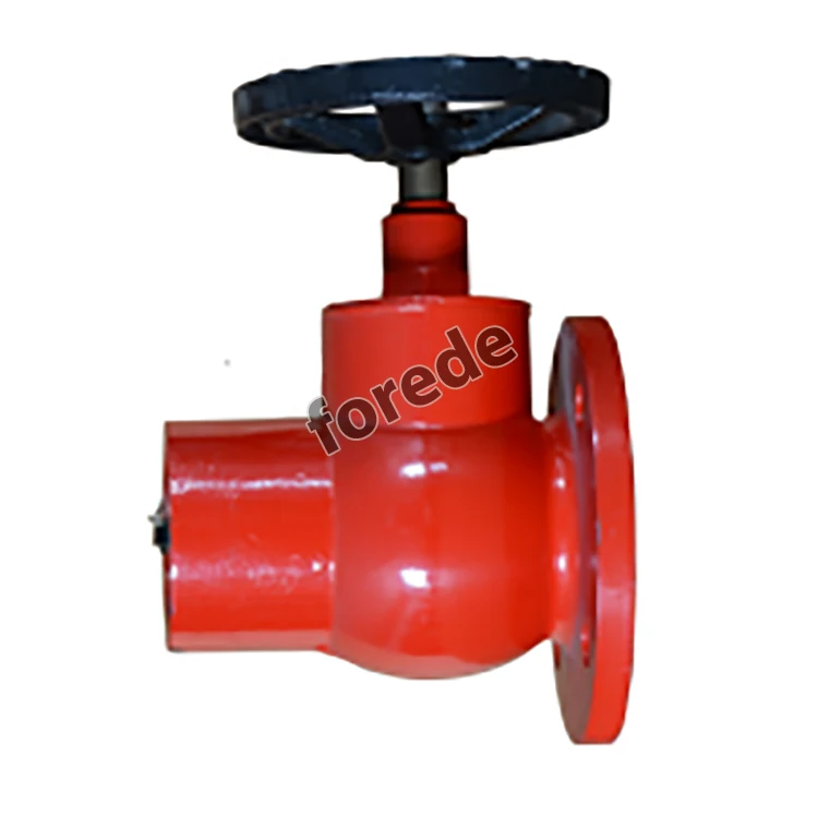 Forede Flange Straight Fire Hydrant Valves 2.5" Copper Alloy For Fire ...