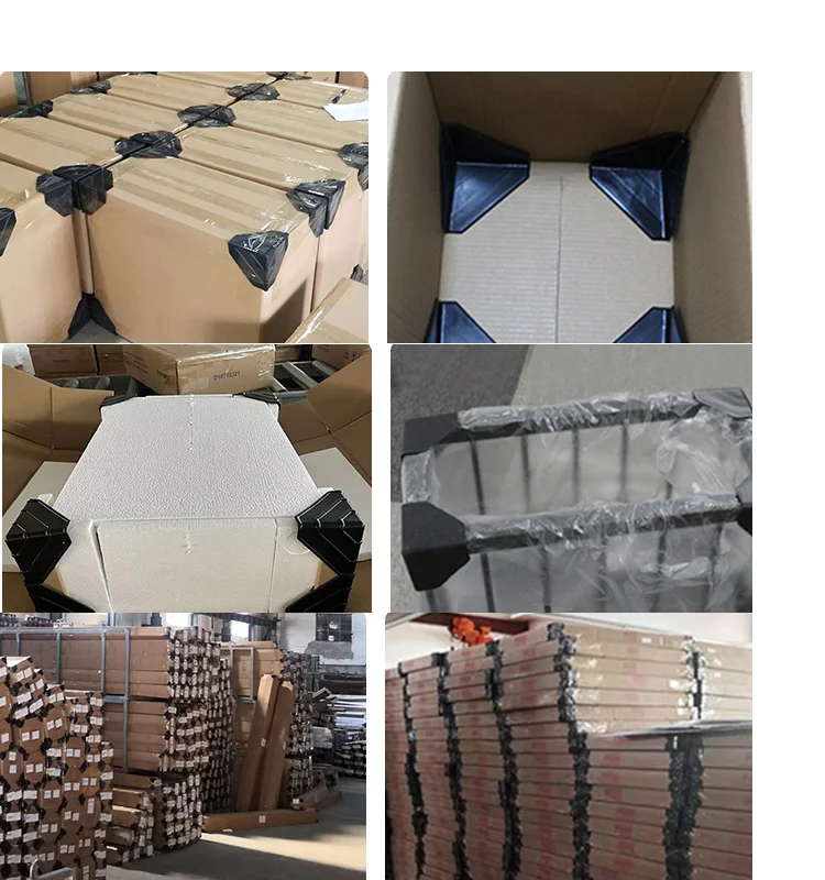 Customize Thickness Plastic Pallet Corner Spacers Ptotect Glass Edges ...