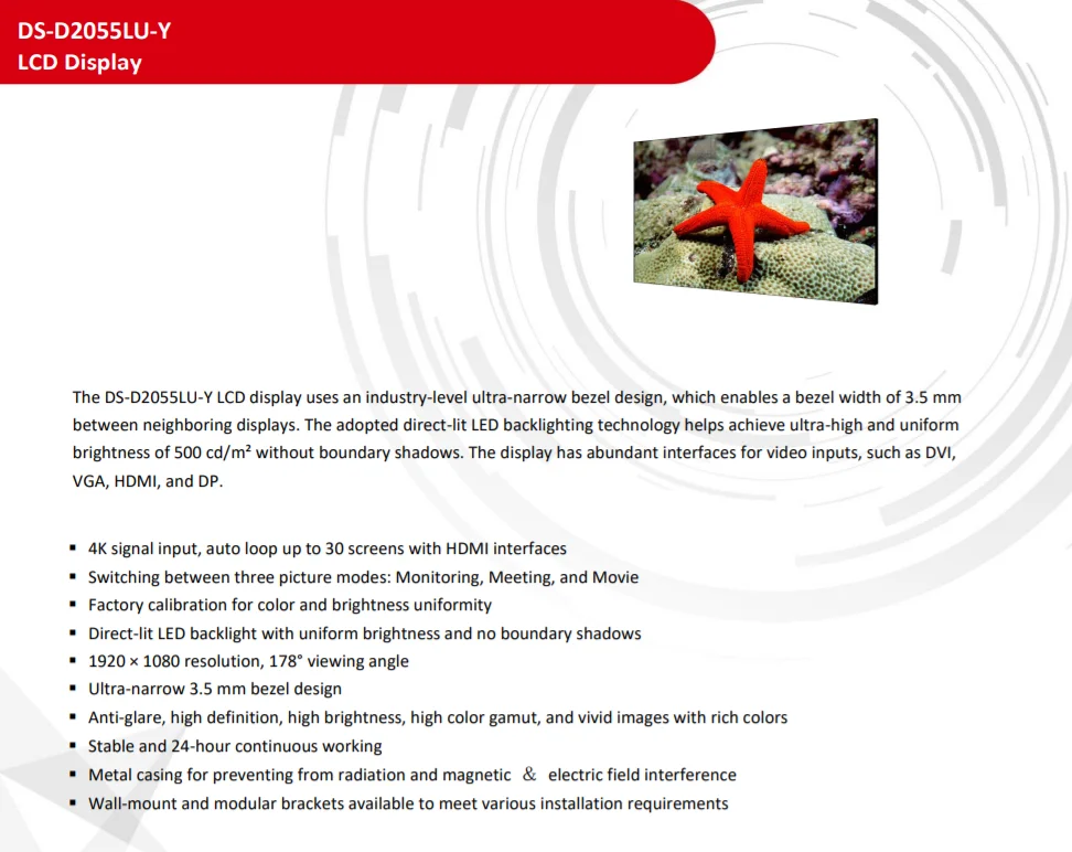 Hik Led Controller Ds-d42c08-h Hk Vision Original Ds-d42c08-h - Buy Ds ...