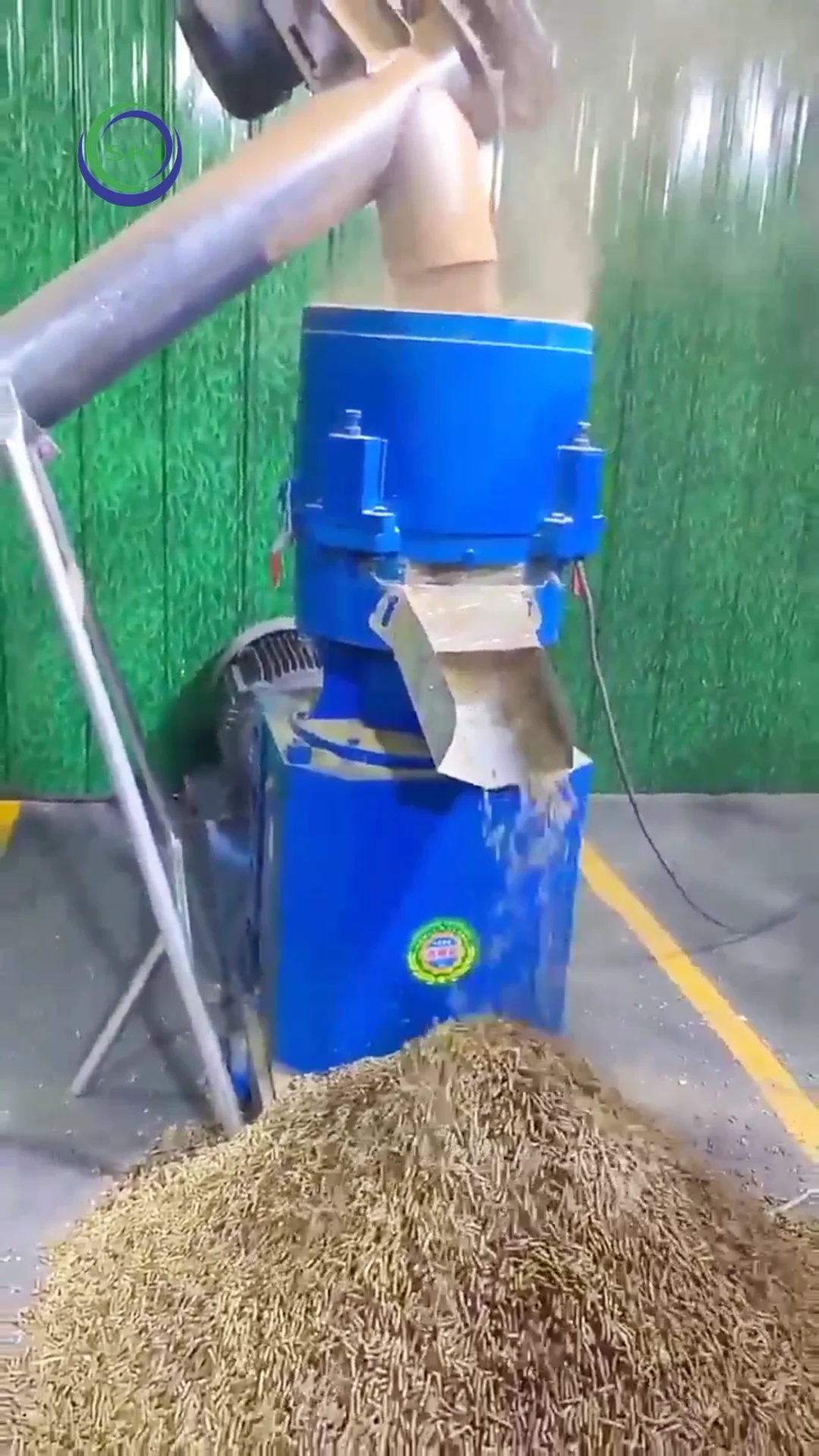 Animal Pellet Making Pelletizer 3kw 120 Model Pellet Mill Machine Feed ...