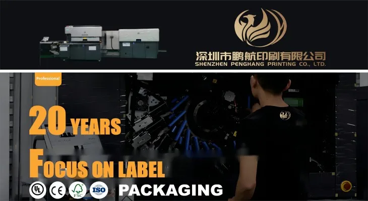 Company Logo Uv Transfer Sticker Package Label Vinyl Strong Adhesive ...