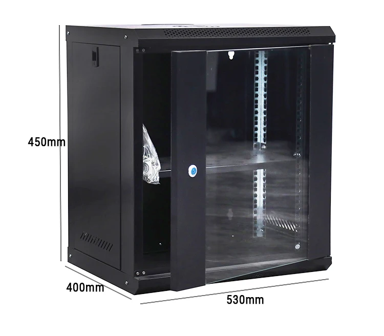 19 Inch Cabinet Network Rack 9u 6u Wall Mount Server Rack Cabinet - Buy ...