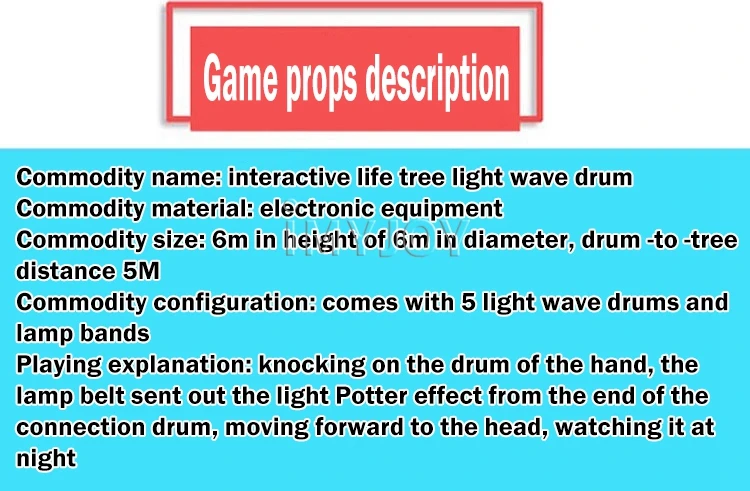 Large Outdoor Playground Electronic Smart Interactive Drum Magic Life ...
