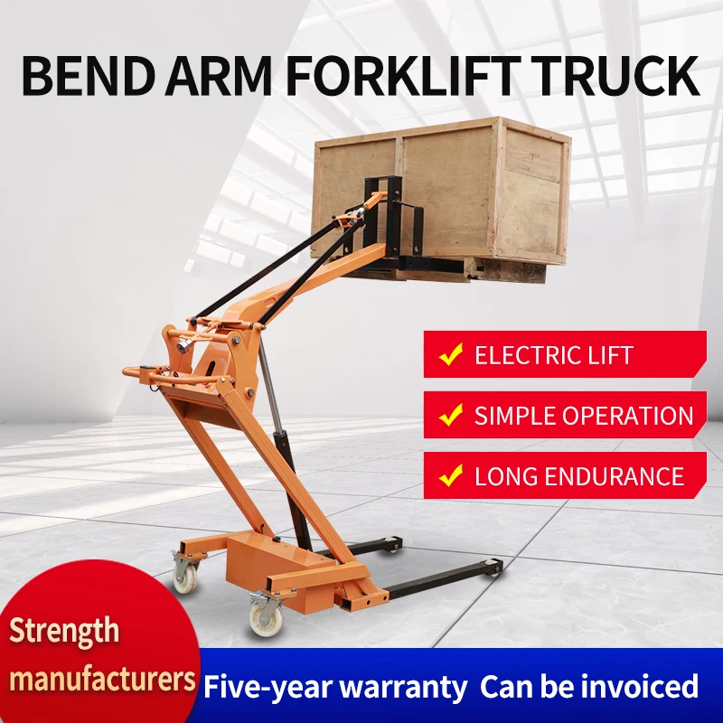 Lightweight Electric Small Forklifts Portable Battery Operated 500KG ...