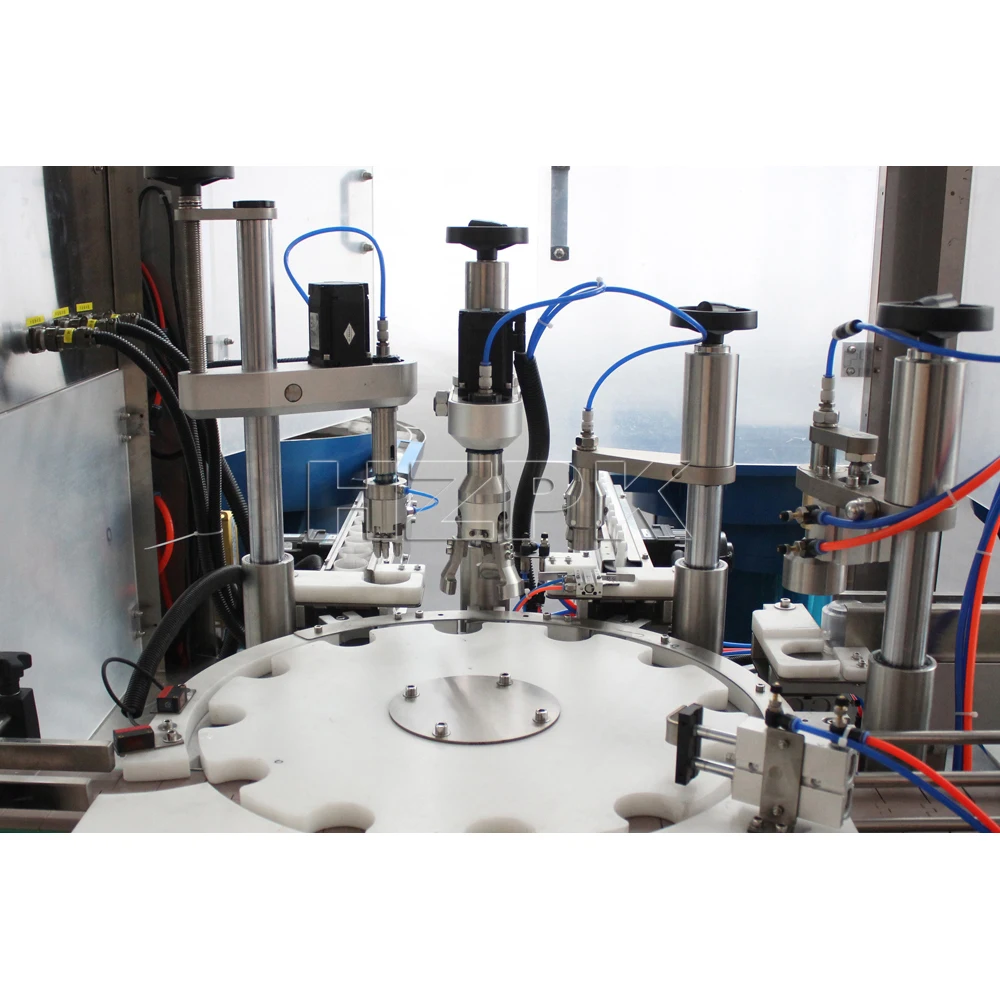 Hzpk Automatic 8 Heads Glass Cans Plastic Bottles Milk Water Detergent Tomato Paste Honey ...