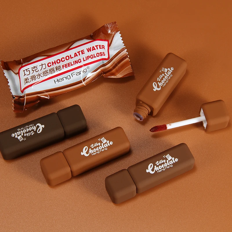 Oem Silk Chocolate Cute Candy Water Feeling Lip Tint Private Label ...