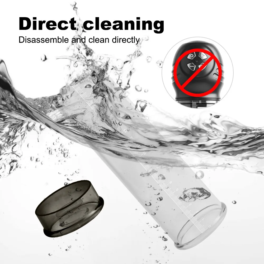 Electric Penis Vacuum Pump - Automatic Enlargement Device