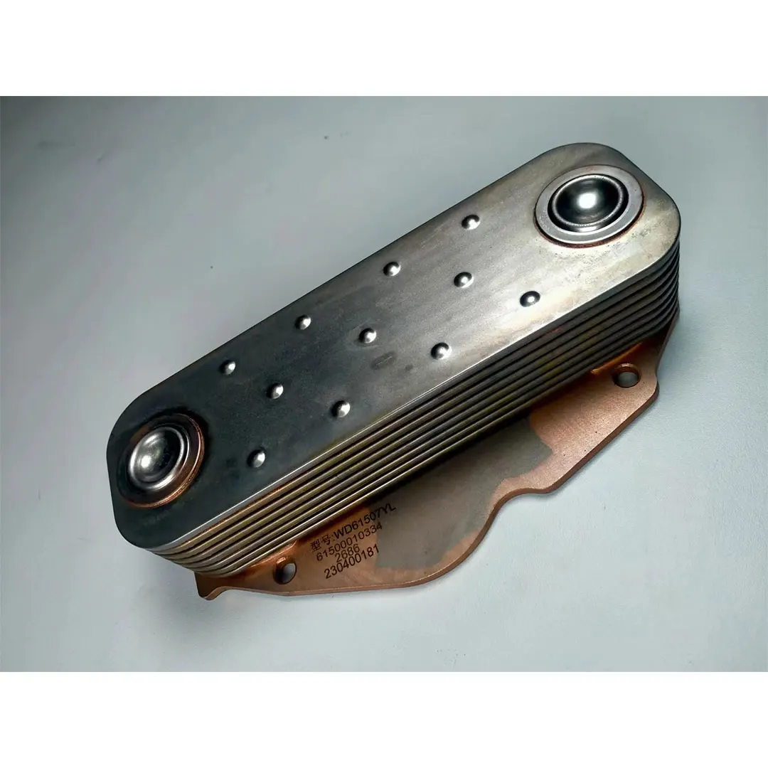 Trailer Engine Parts Oil Cooler Vg1500019336 Weichai Wd615 Engine ...