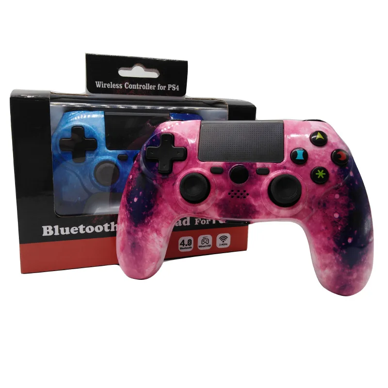 Ishako Hot Bt Ps4 Game Controller With Vibration Function Wireless Game ...