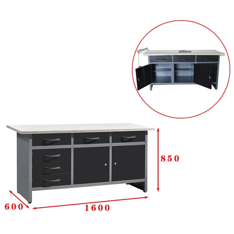 Jzd Tool Workbench Garage Organization Systems Metal Steel Garage Tool ...
