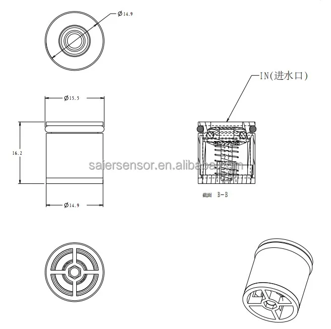 Mini Plastic Check Valve - High Performance Hydraulic Solutions