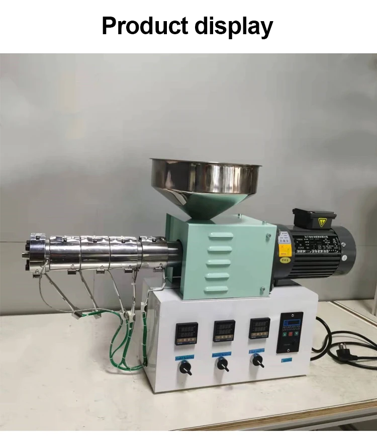 SJ35 Mini Extruder - DIY Desktop Single Screw Plastic Extrusion for 3D ...