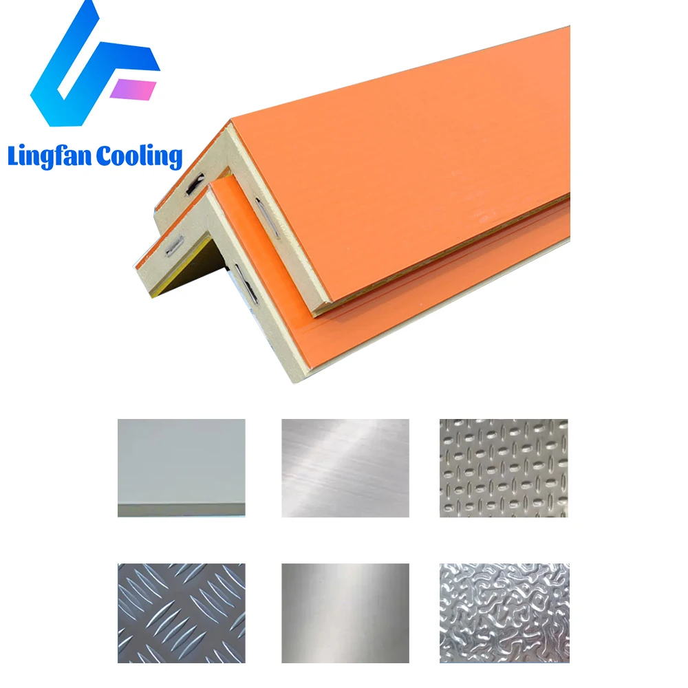 Industrial Design Style PU Sandwich Wall Panel for Cold Rooms for ...