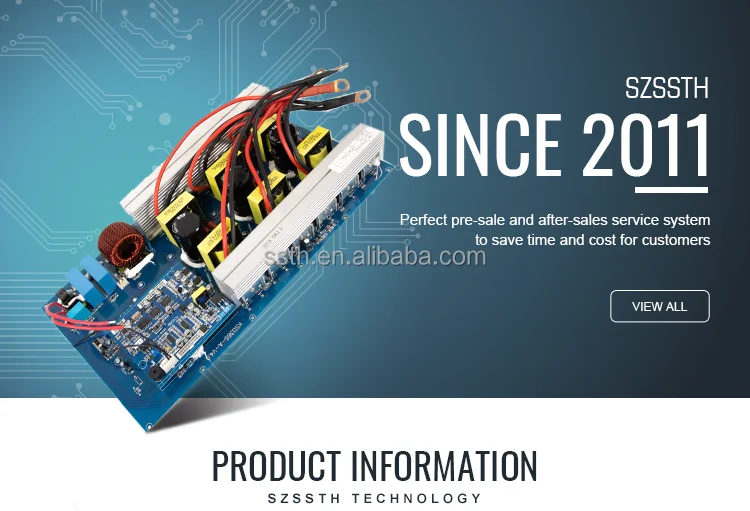 Kcc Saa Ce Rohs 3000watt Inverters Pcba Dc 12 24v To Ac 110v 220v Pure ...