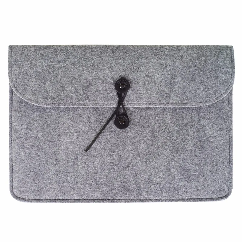 Felt Document Carrier File Folder Bag With Fastener Colorful Folding ...