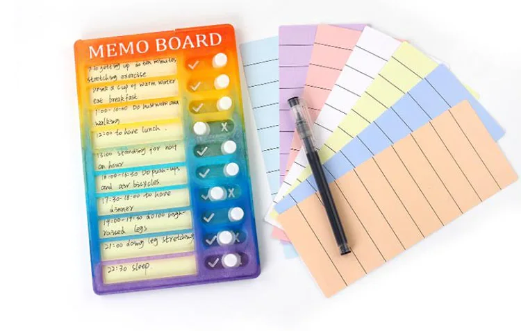 DIY Horizontal Line Paper Memorandum Mould Silicone Memo Pad Memo ...