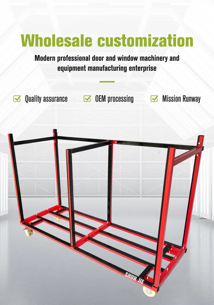 New1000 Kg Heavy Duty Transport Rack Transportation Material Trolley ...