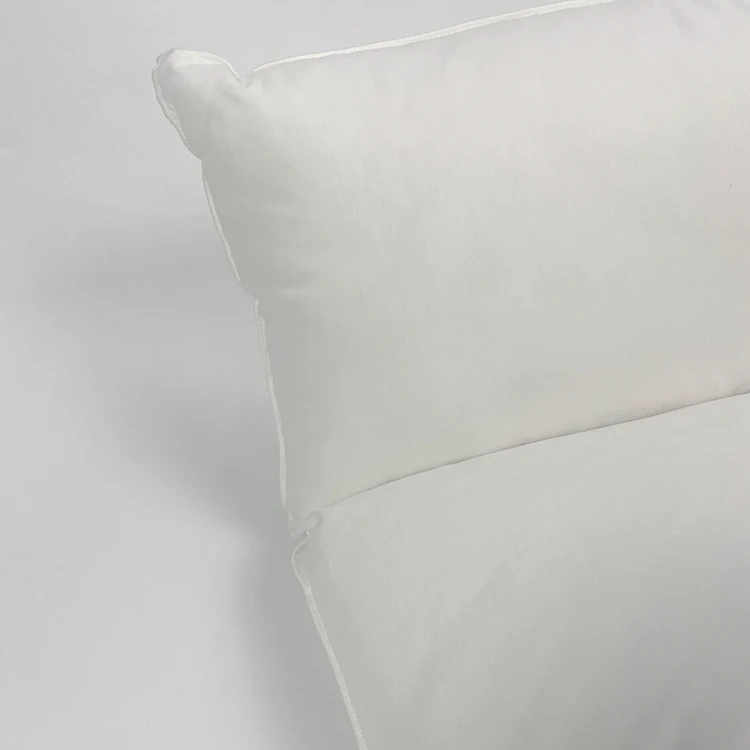 100% Breathable Cotton Standard Size Bed Pillows Pp Cotton Material ...