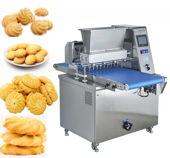 High Productivity Industrial Automatic Cookie Biscuit Making Machine ...