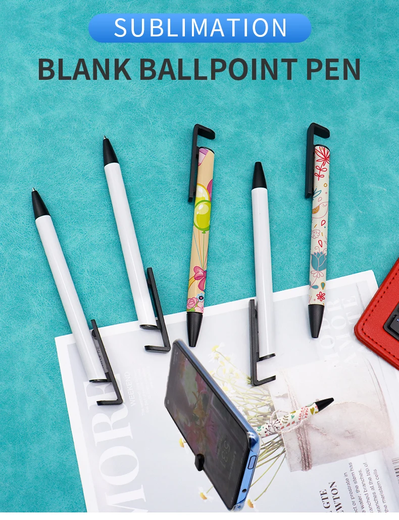 High Quality Dye Sublimation Ink Pens Blanks With Shrink Wrap Metal ...