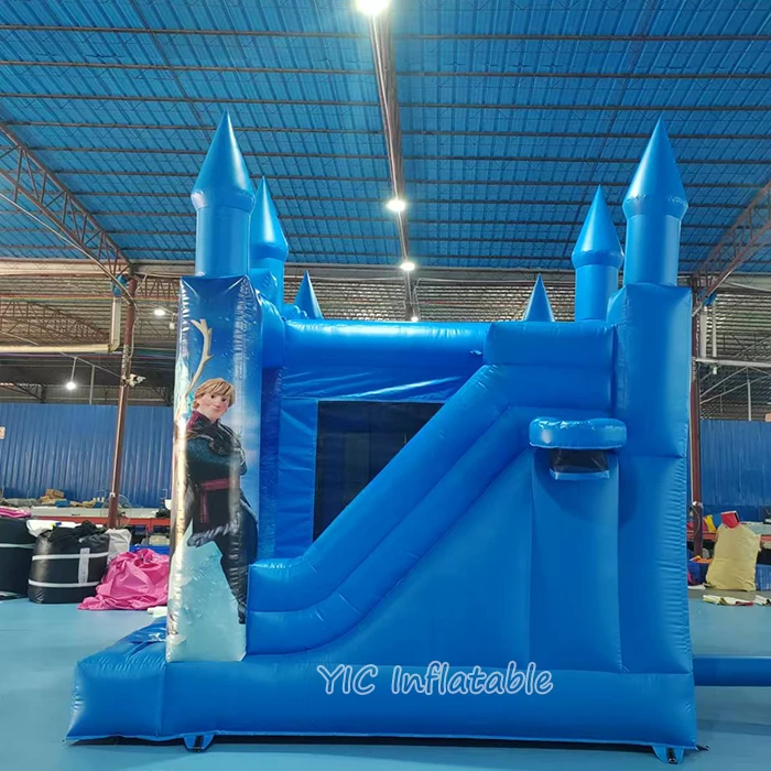 Alibaba.com: Frozen theme inflatable bouncer with slide, giant combo ...