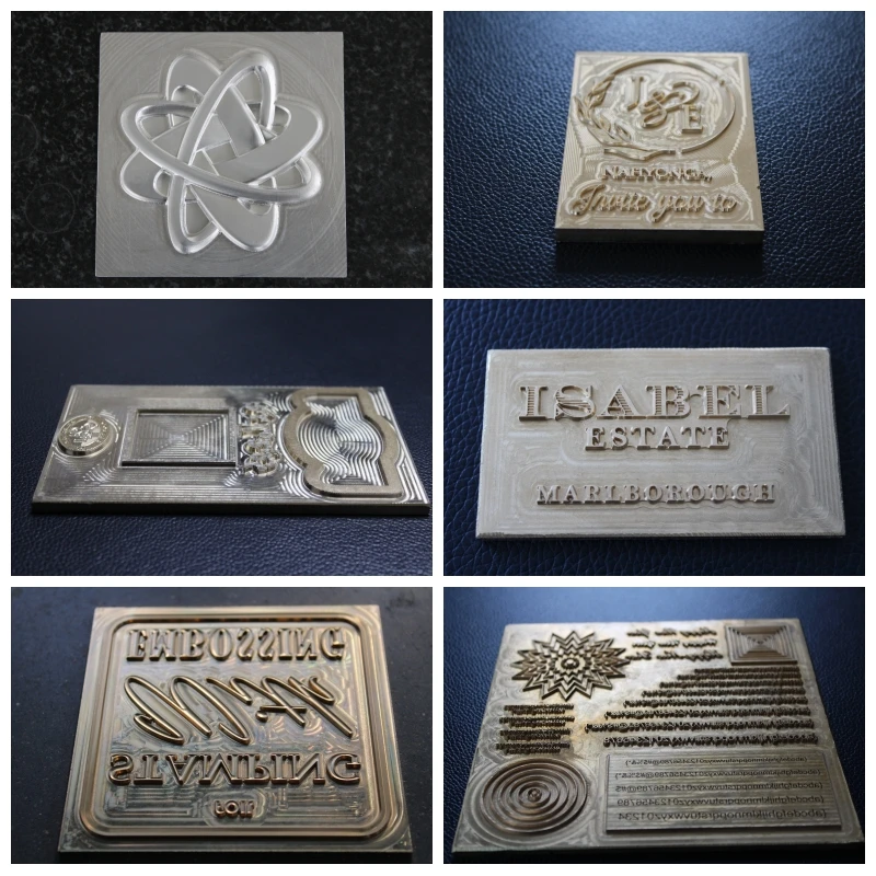 Magnesium & Copper Hot Foil Stamping Blocks Processed by Milling ...
