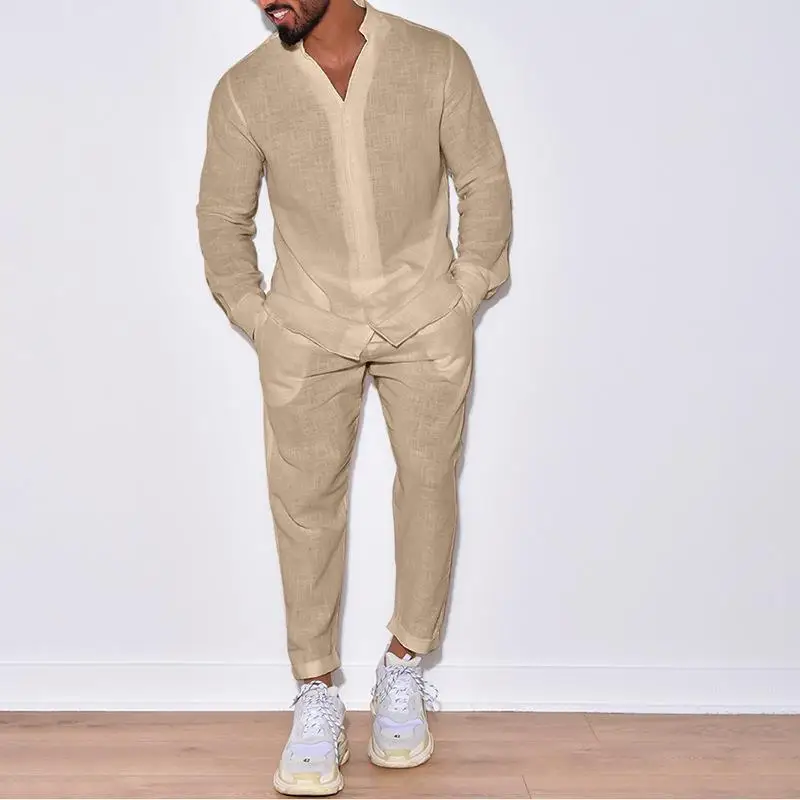 Mens Linen Sets - Stylish & Comfortable Two Piece Suits