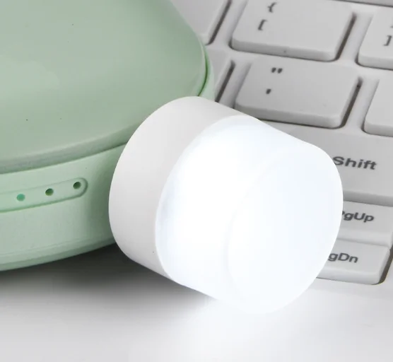 Mini Bulb Shape Led Light Usb Night Light Power Bank Portable Mini Home ...